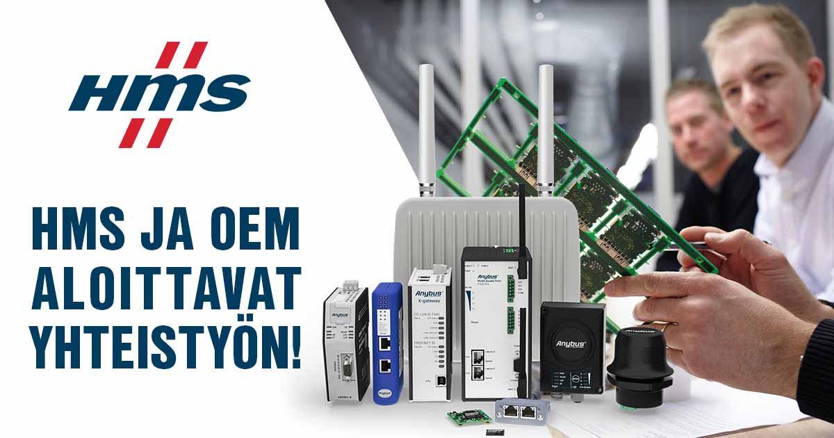 HMS Networks ja OEM aloittavat yhteistyön | OEM Finland Oy