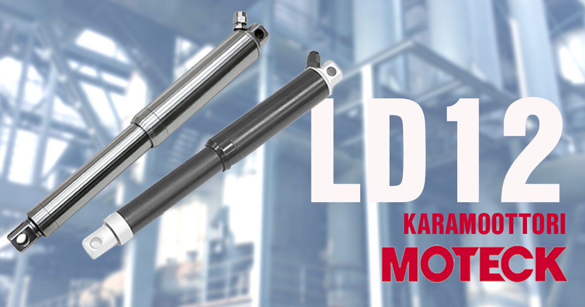 Kompakti Moteck LD12 karamoottori | OEM Finland Oy
