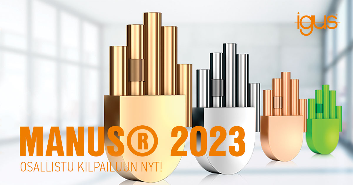 Manus® award 2023 | Osallistu! | OEM Finland Oy